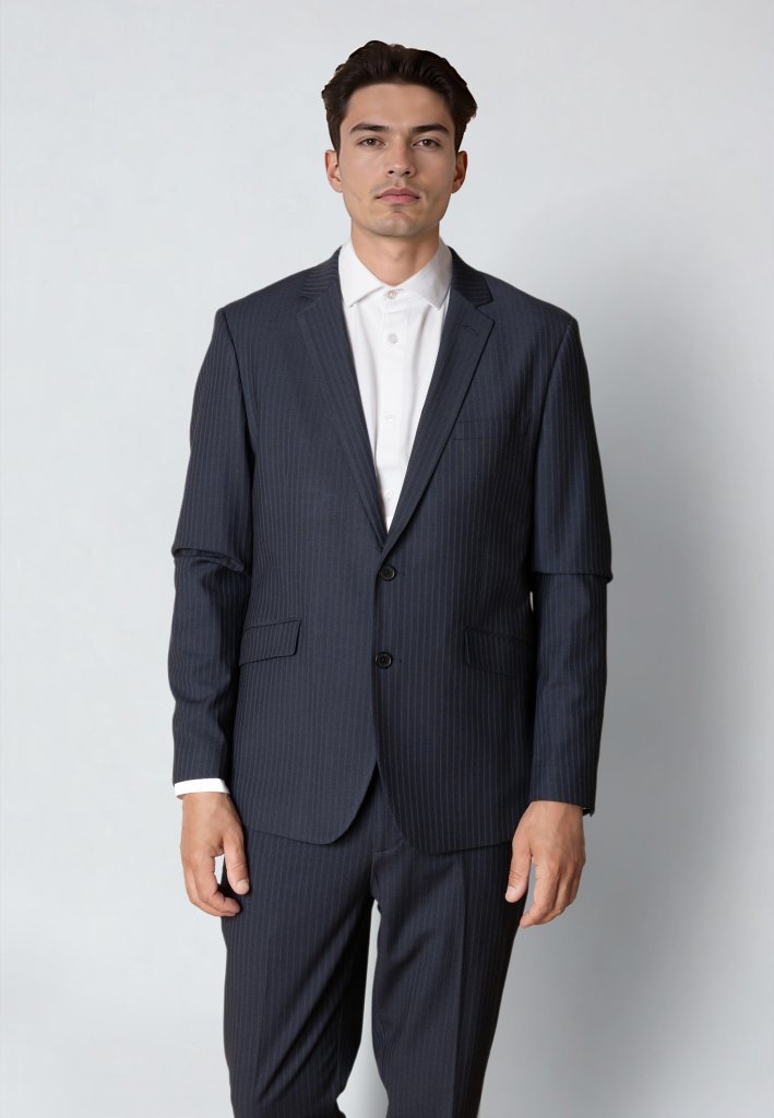Clean Cut Garth Blazer Dark Navy | Jmj X Joes